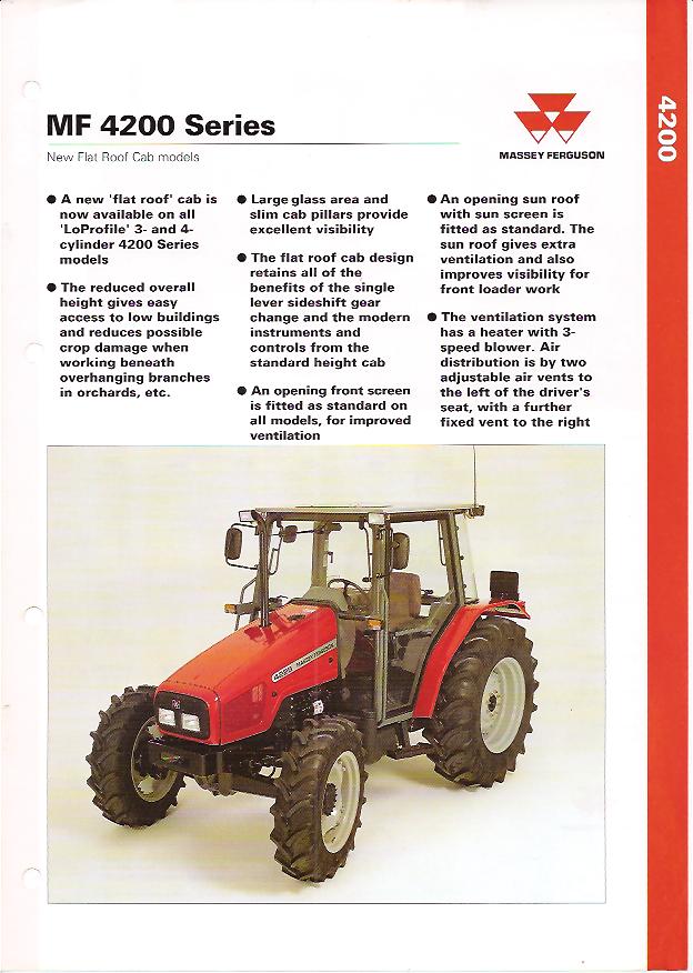 Massey Ferguson MF4200 tractor factory workshop and repair manual download – Workshop Manuals ...